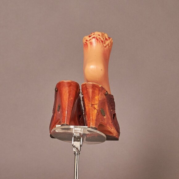 Side Step | Shoes | Vintage 97s Sweet Steps Brown Leather Wooden Clogs ...